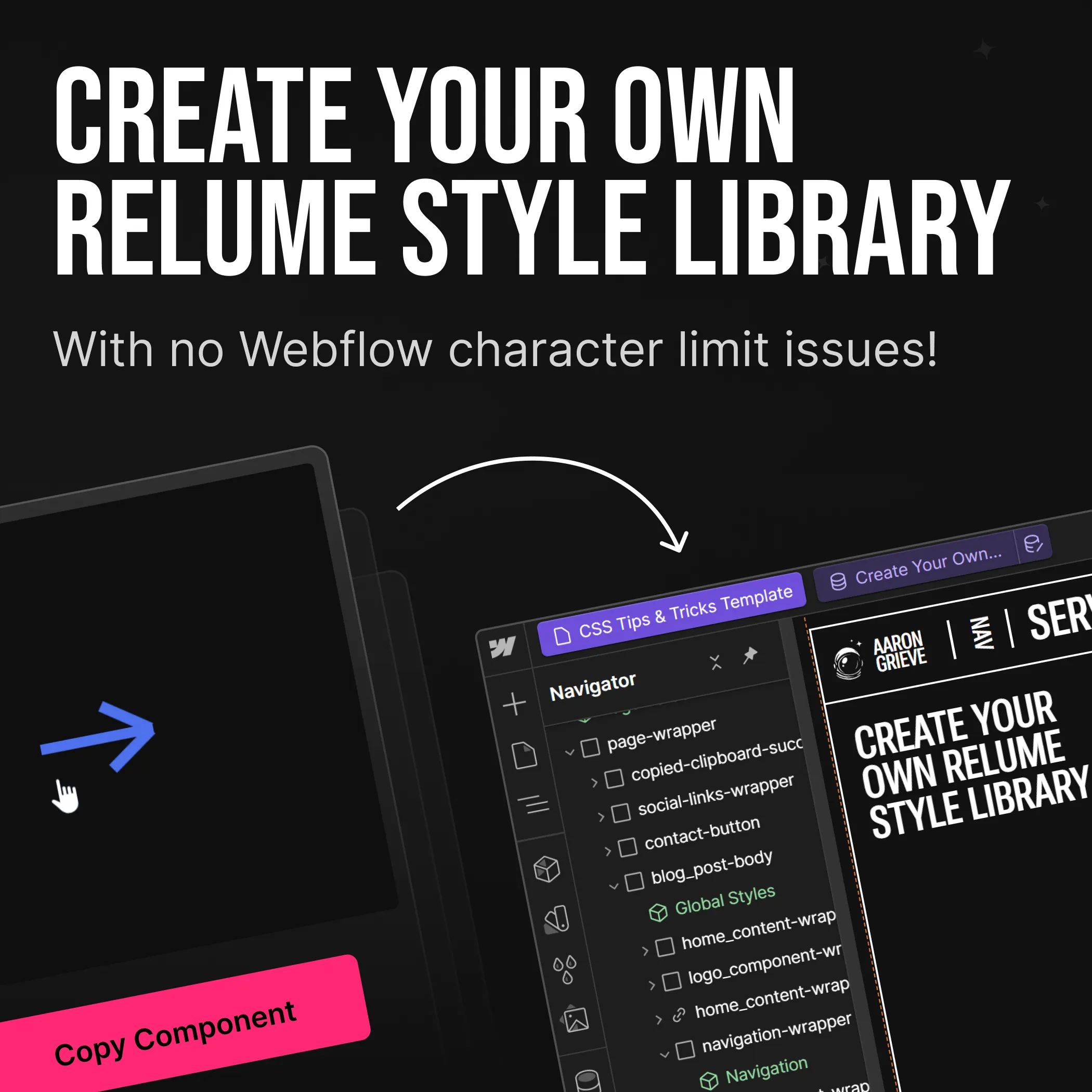 Professional Webflow Developer, UK | Aaron Grieve